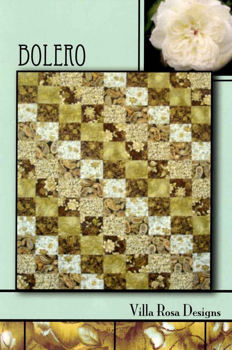 BOLERO - postcard quilt pattern – Quilter's Nine Patch